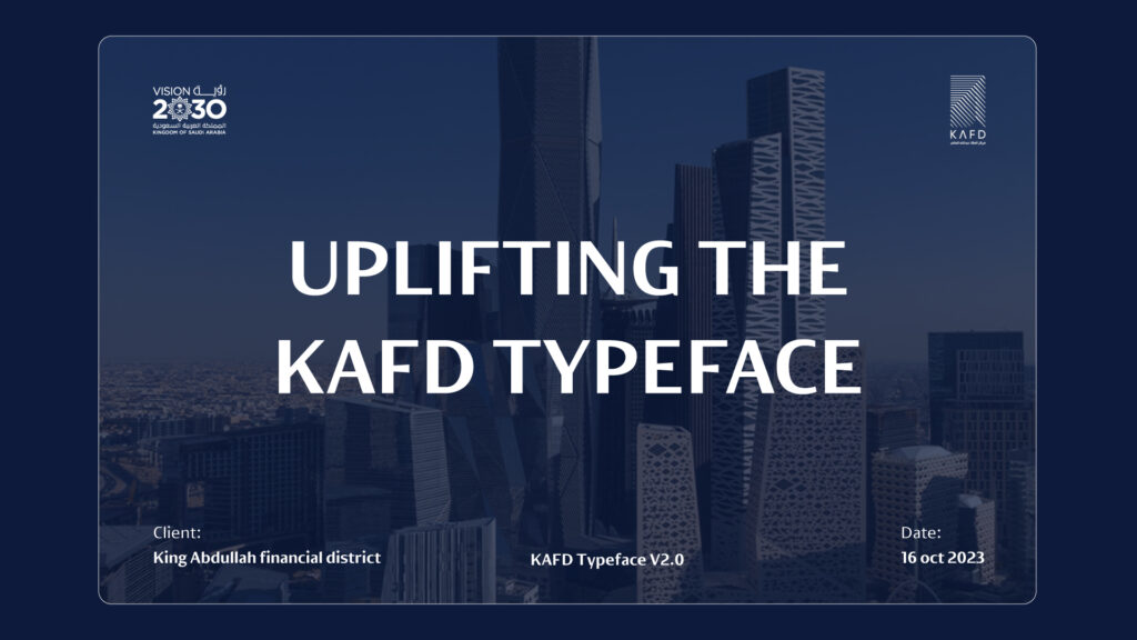 Uplifting the KAFD Font - TS FONTS